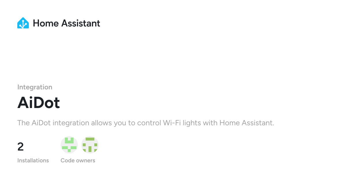 AiDot - Home Assistant