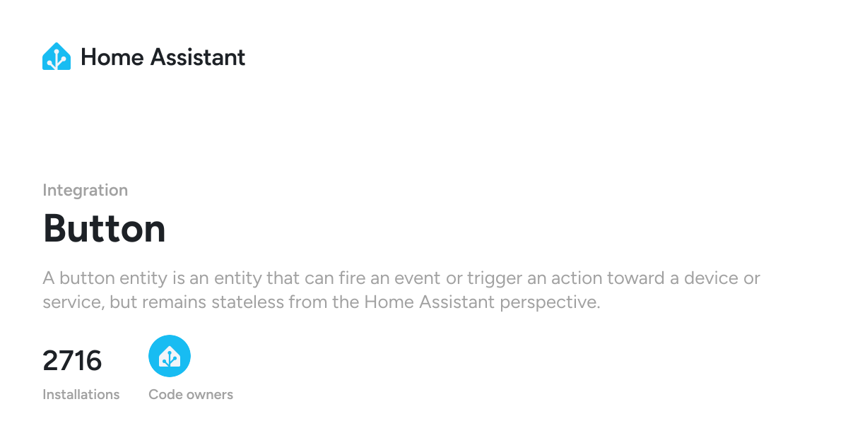 Button - Home Assistant
