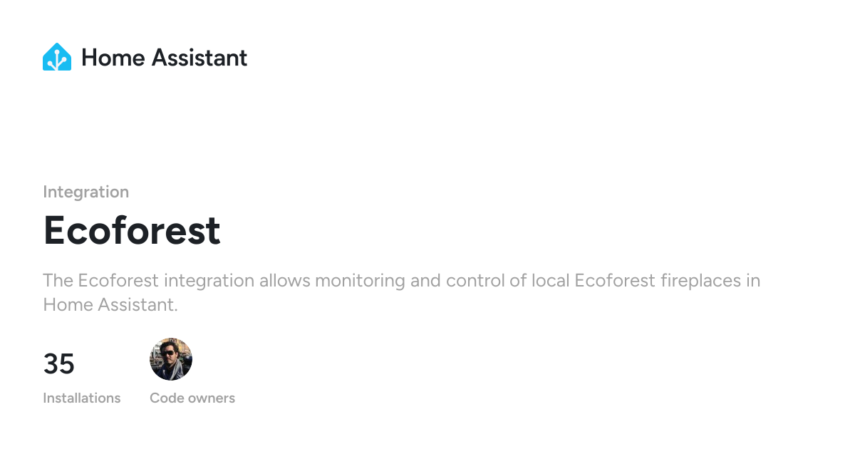 Ecoforest - Home Assistant