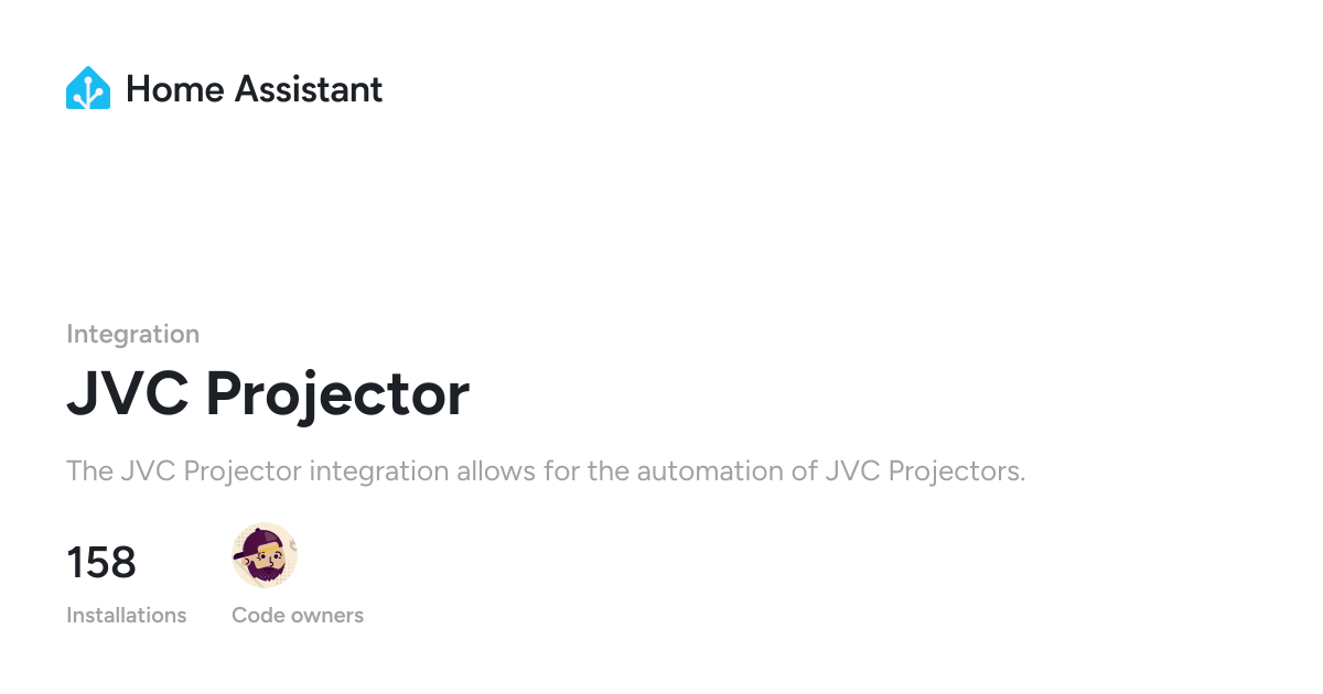 JVC Projector - Home Assistant