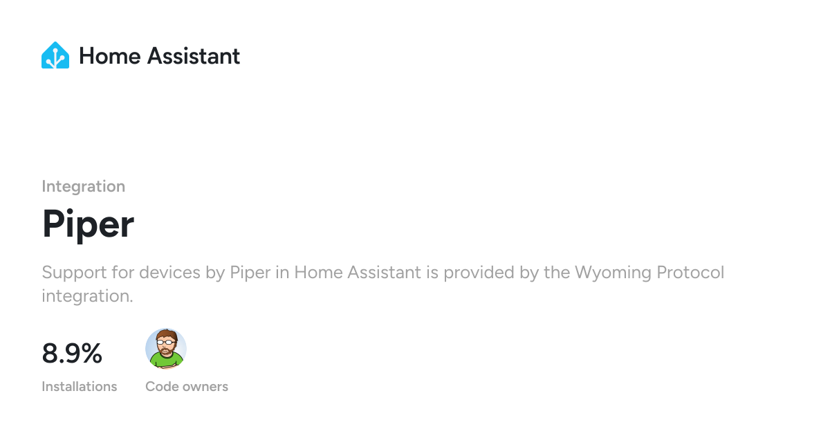 Piper - Home Assistant